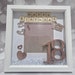 A Personalised Rose Gold 18th Birthday Shadow Box Frame Keepsake Gift ...