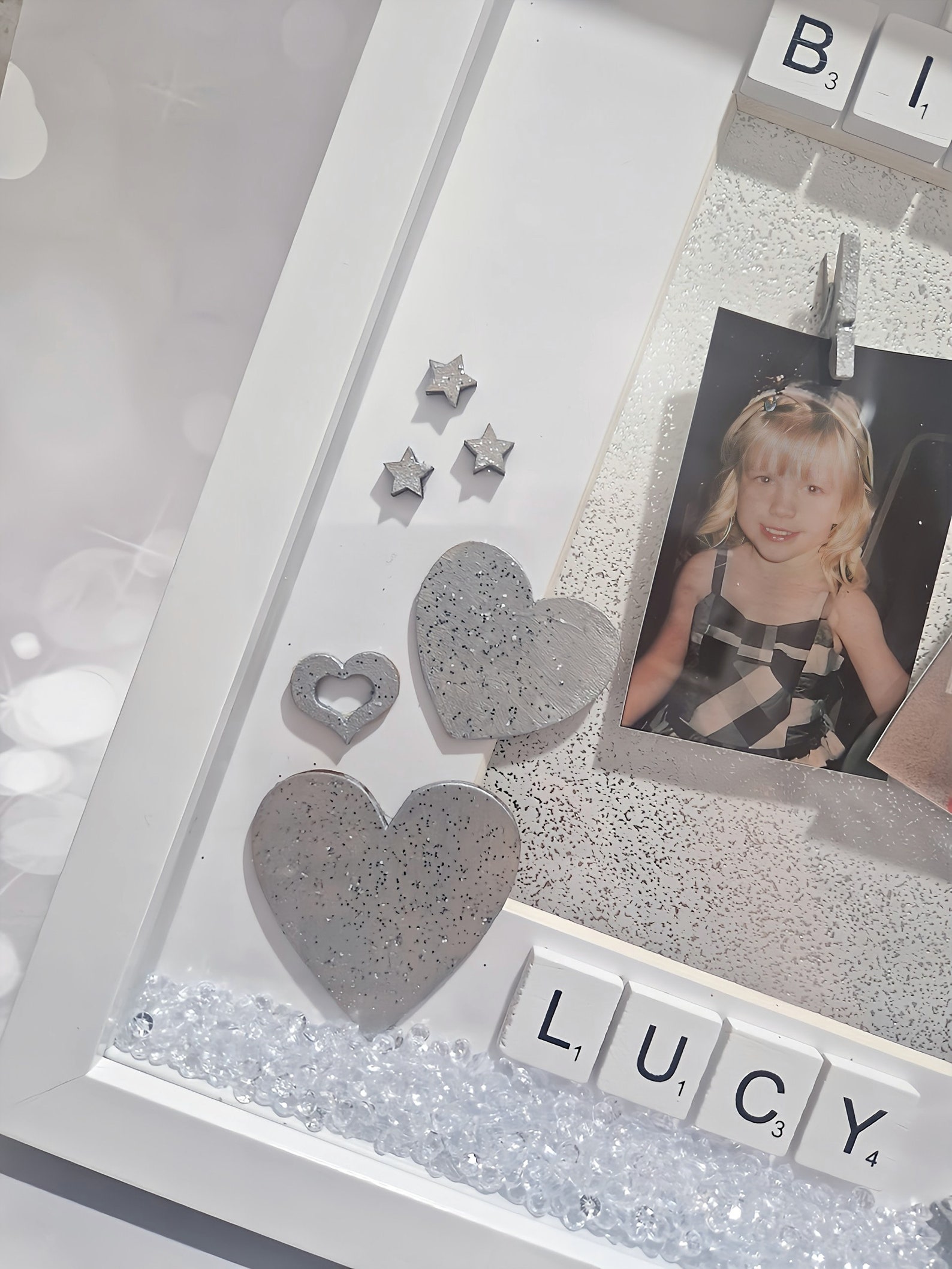 A Personalised Rose Gold 18th Birthday Shadow Box Frame Keepsake Gift ...