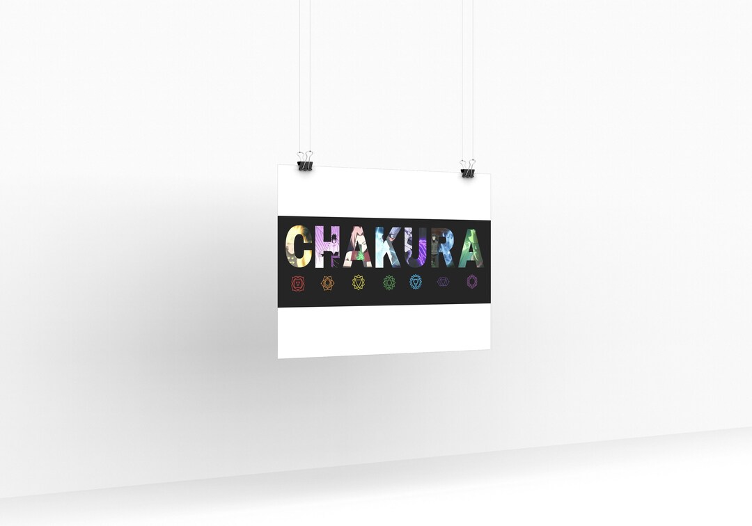 Chakra Anime Downloadable Printable Poster - Etsy