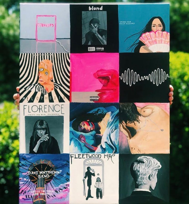 Custom Album Painting - Etsy