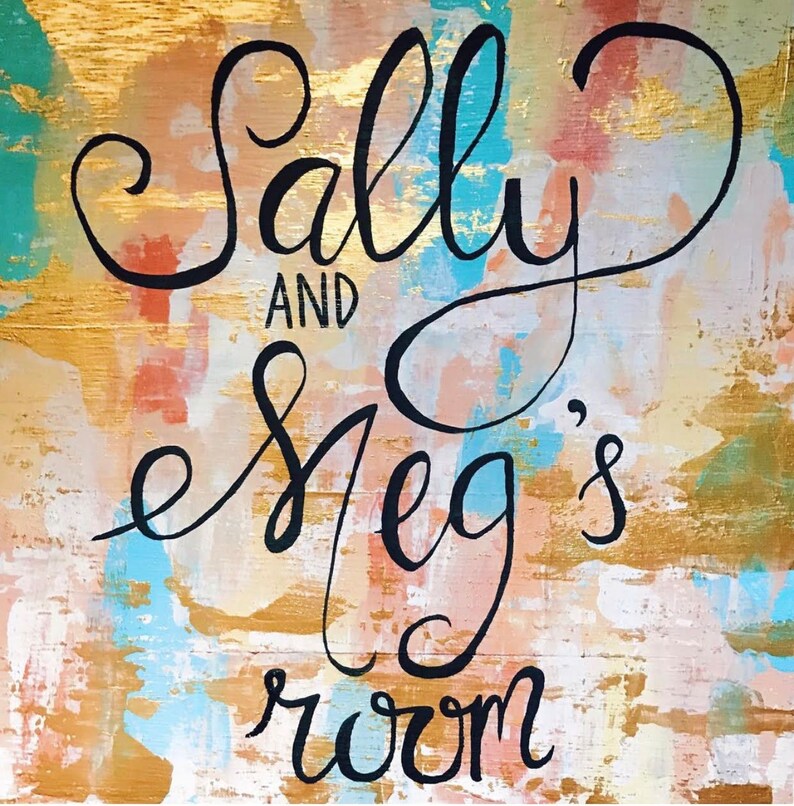 Custom Dorm Room Sign - Etsy