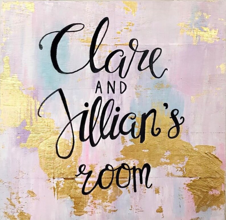 Custom Dorm Room Sign - Etsy