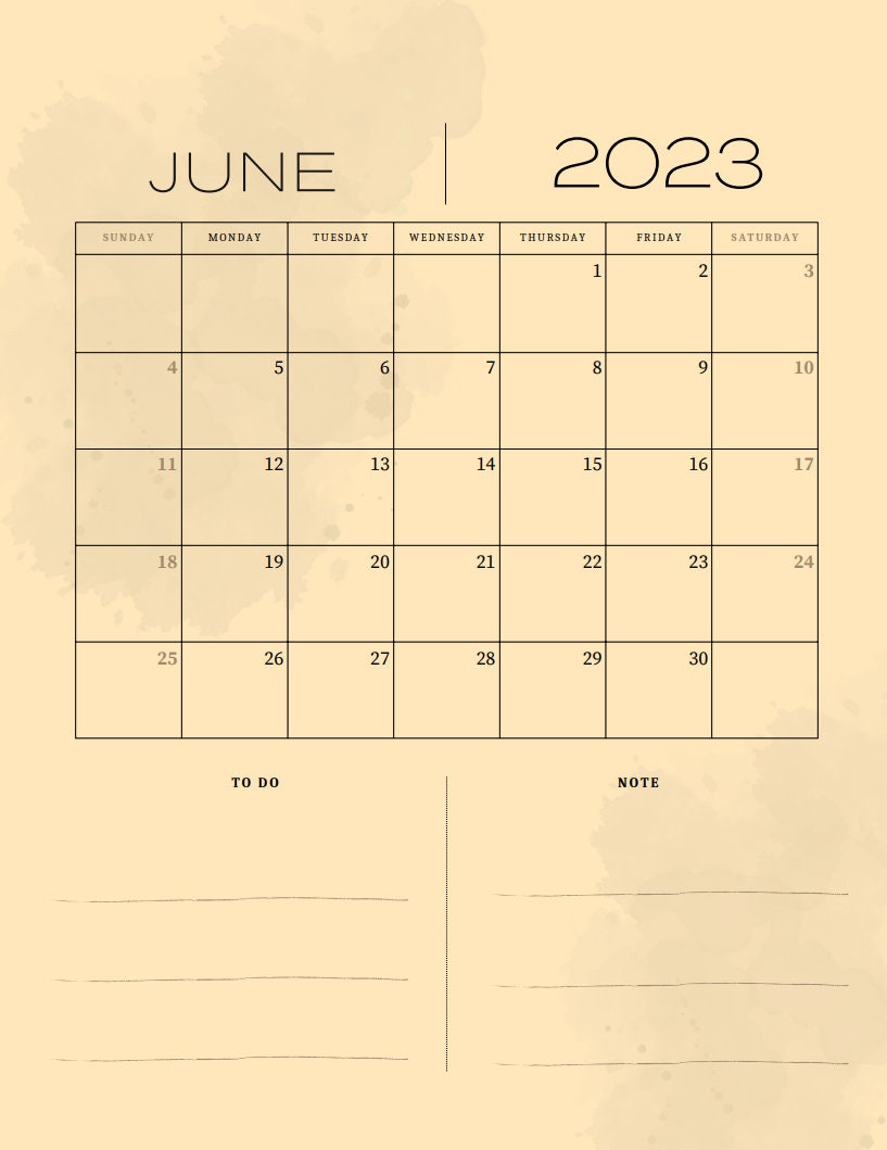 DIGITAL CALENDAR 2023 With Watermark - Etsy
