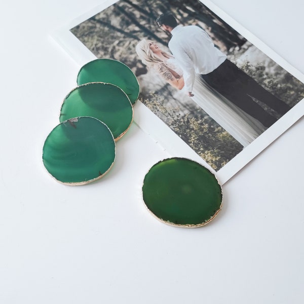Agate Coasters - Etsy