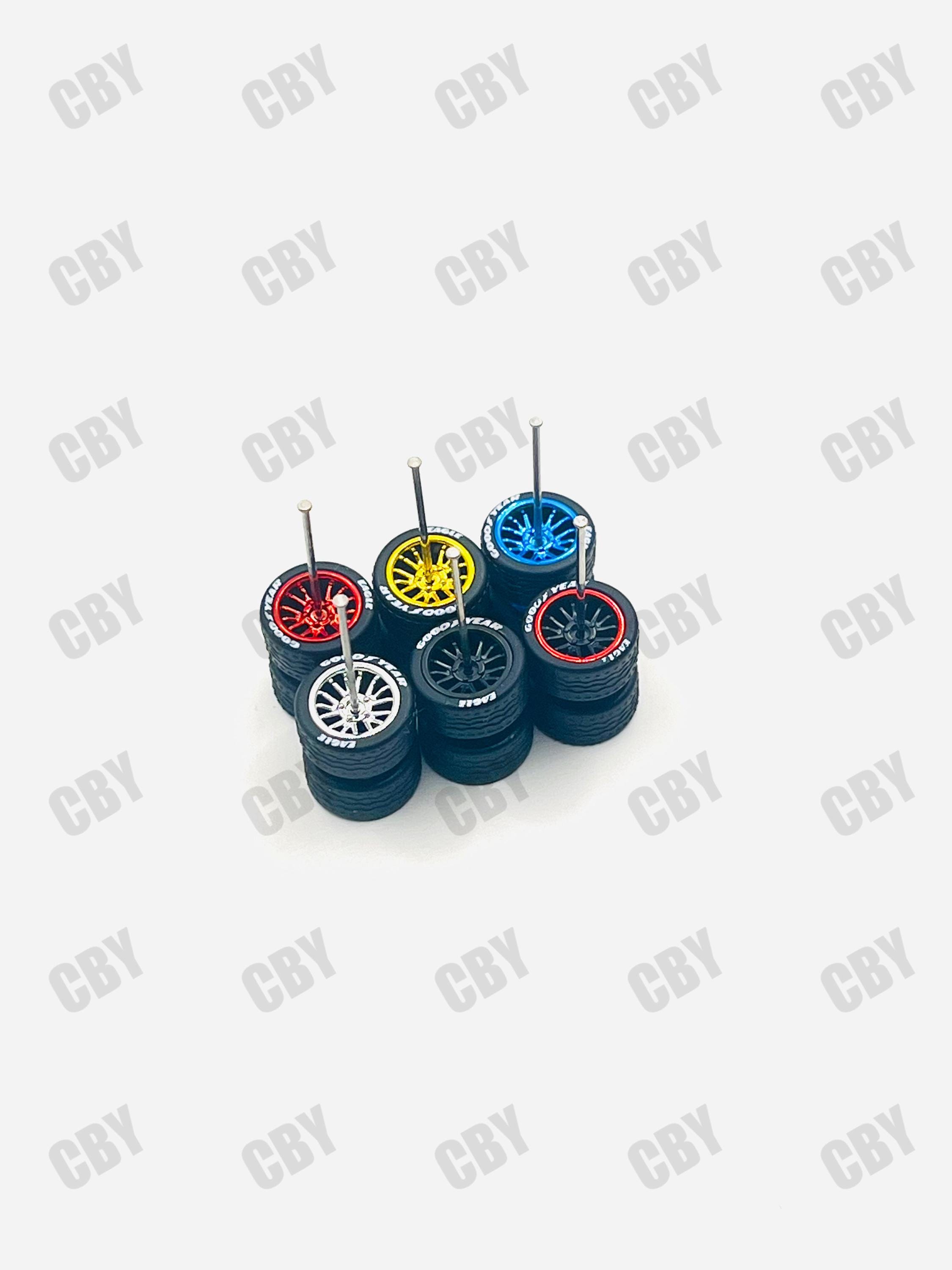 10MM Bbs Deep Dish Hotwheels 1 64 Wheels Colored Chrome/ Electroplated ...