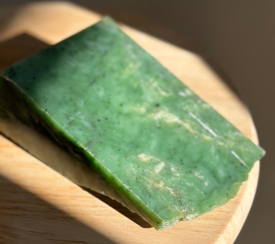 Siberian Nephrite Jade Slab - Etsy