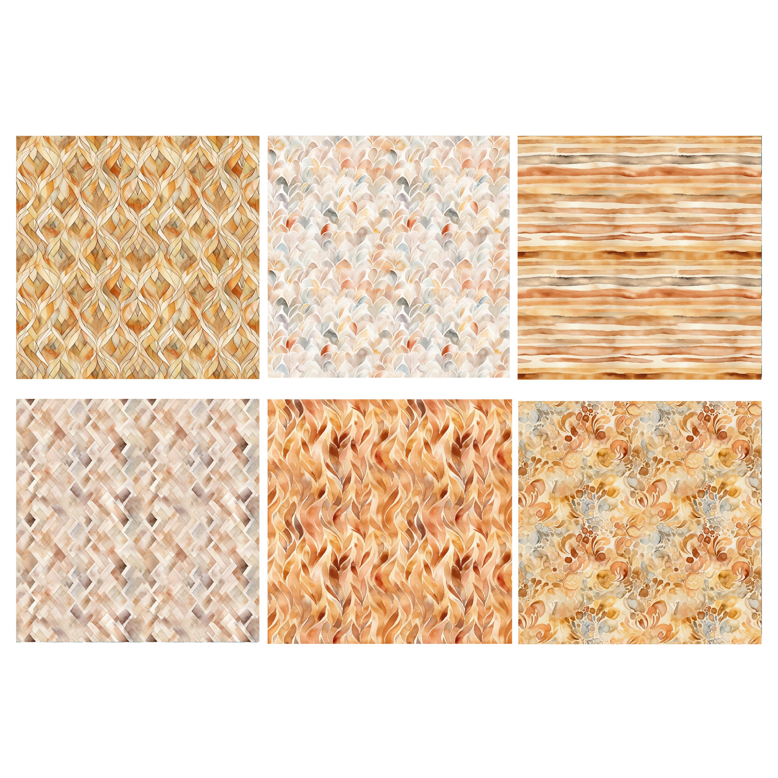 Calming Neutrals Seamless Digital Paper - Seamless Soft Colored ...