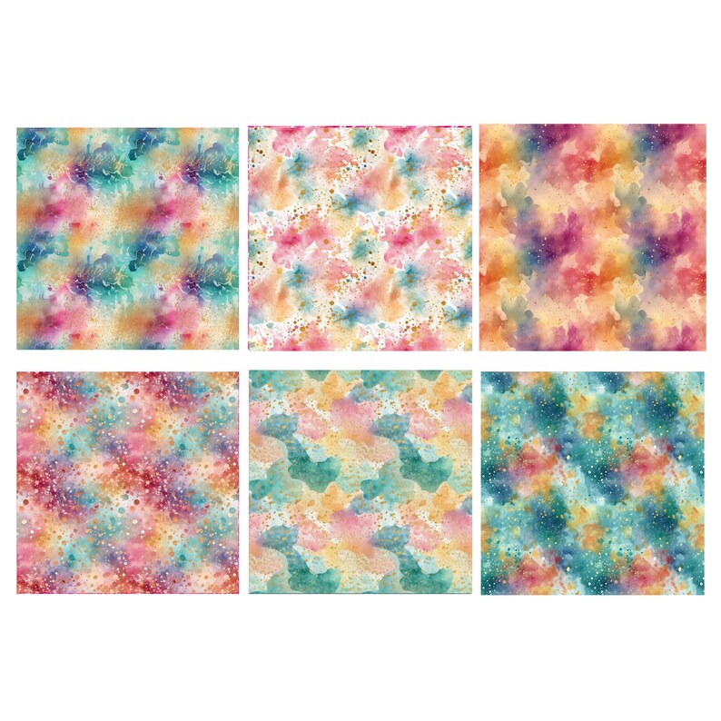 Gold Paint Splatter Seamless Digital Paper Seamless Glitter - Etsy