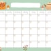 Sweet Cottagecore Open Printable Calendar Digital Download - Etsy