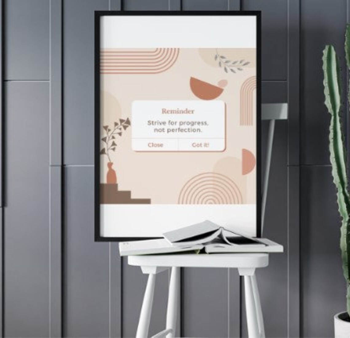 Boho Daily Reminder Art Print, Motivational Wall Art - Etsy