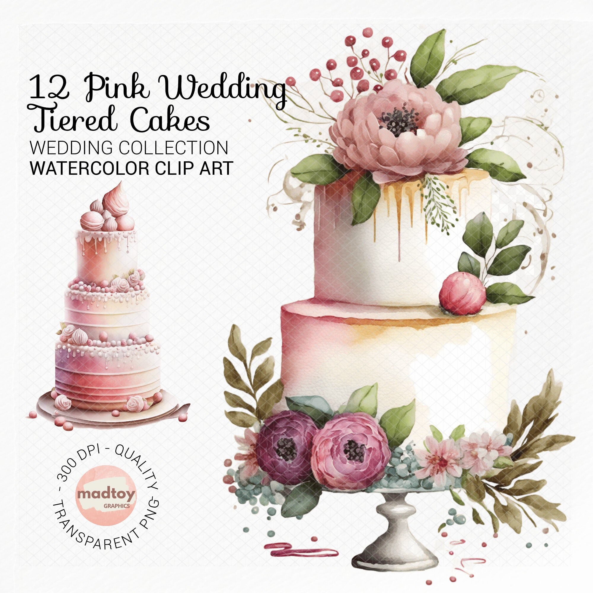 Clip Art Wedding Cake