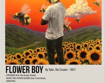 Framed Tyler the Creator Poster - Etsy