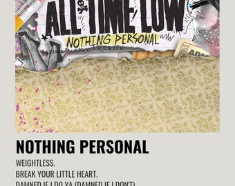 All Time Low Poster - Etsy