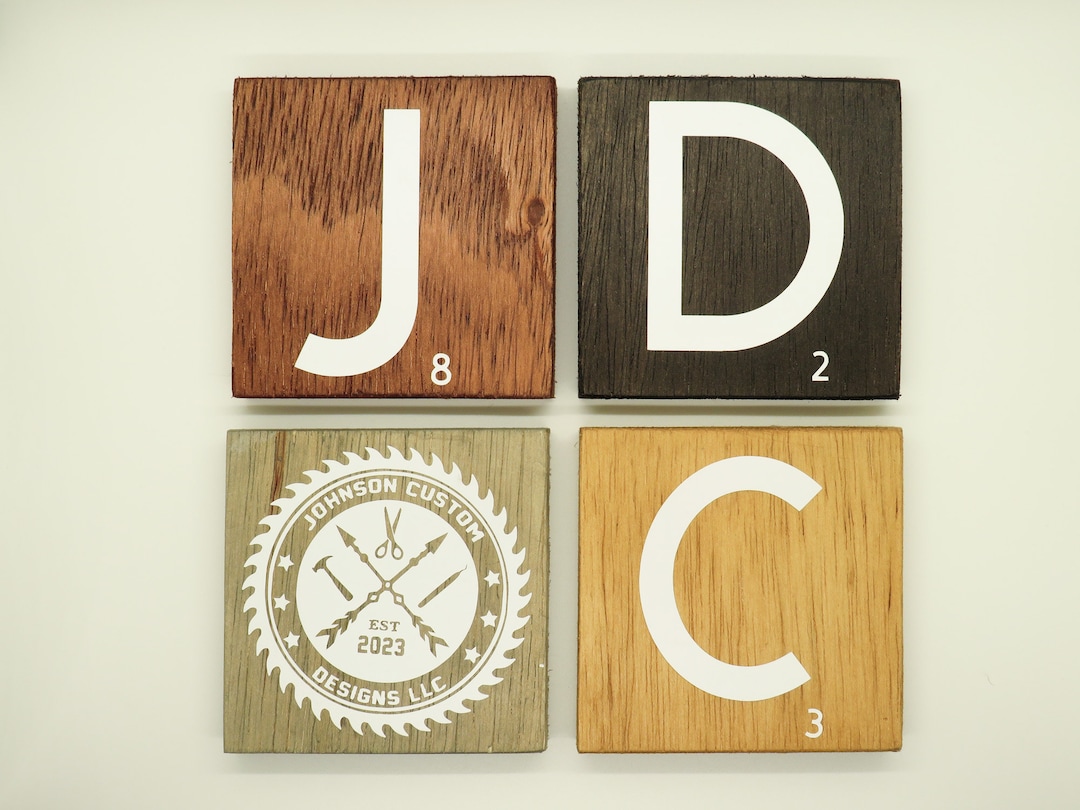 Decorative Letter Tiles - Etsy