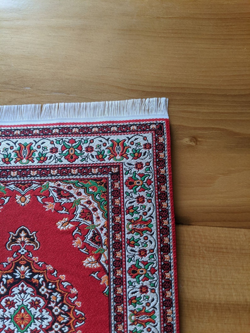 Beautiful Red Turkish Carpet Mouse Pad Persian Rug Office Decor ...
