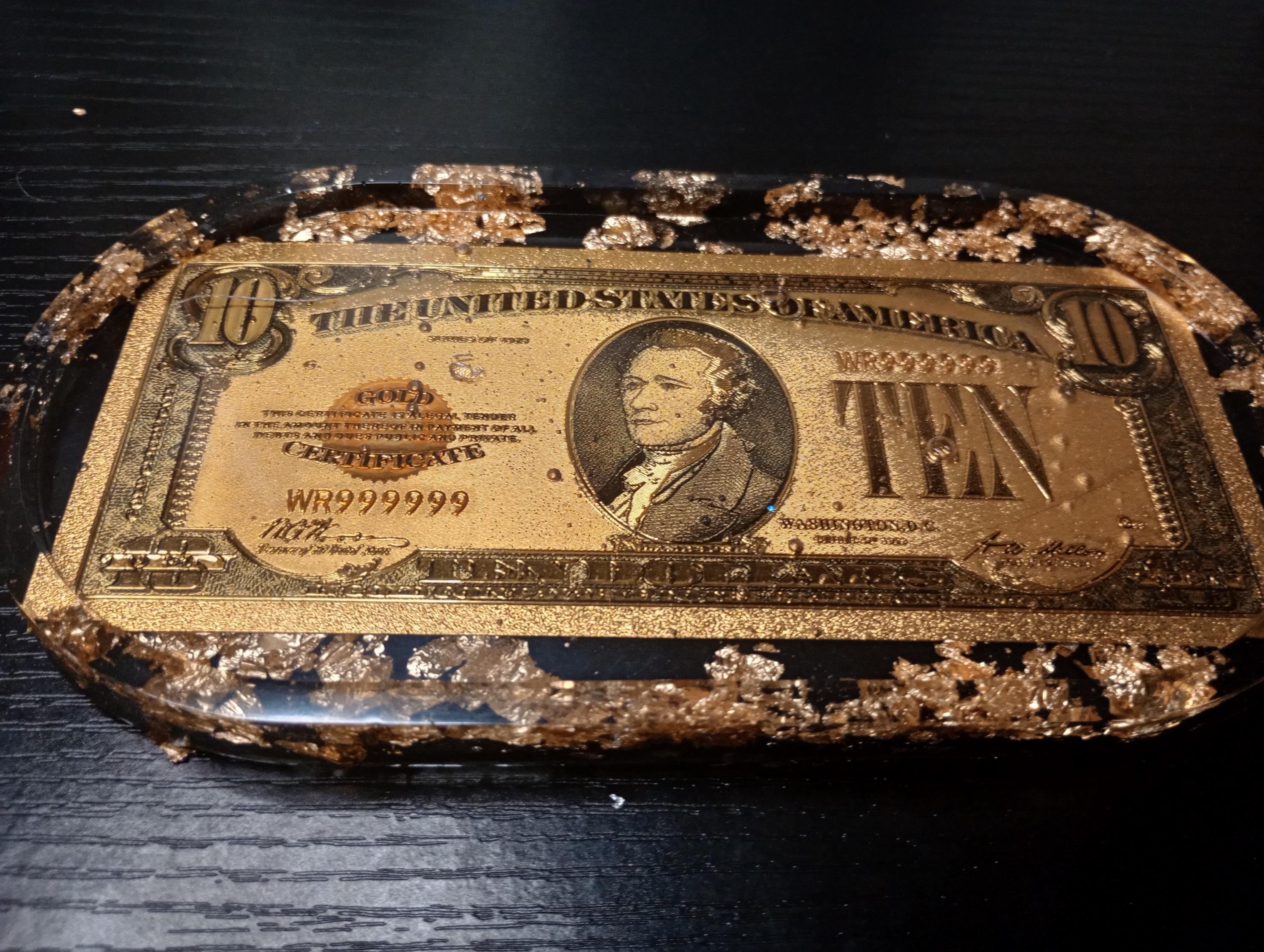 Gold Dollar Bill Trays, New to Coin Collecting Trays, Collectible ...