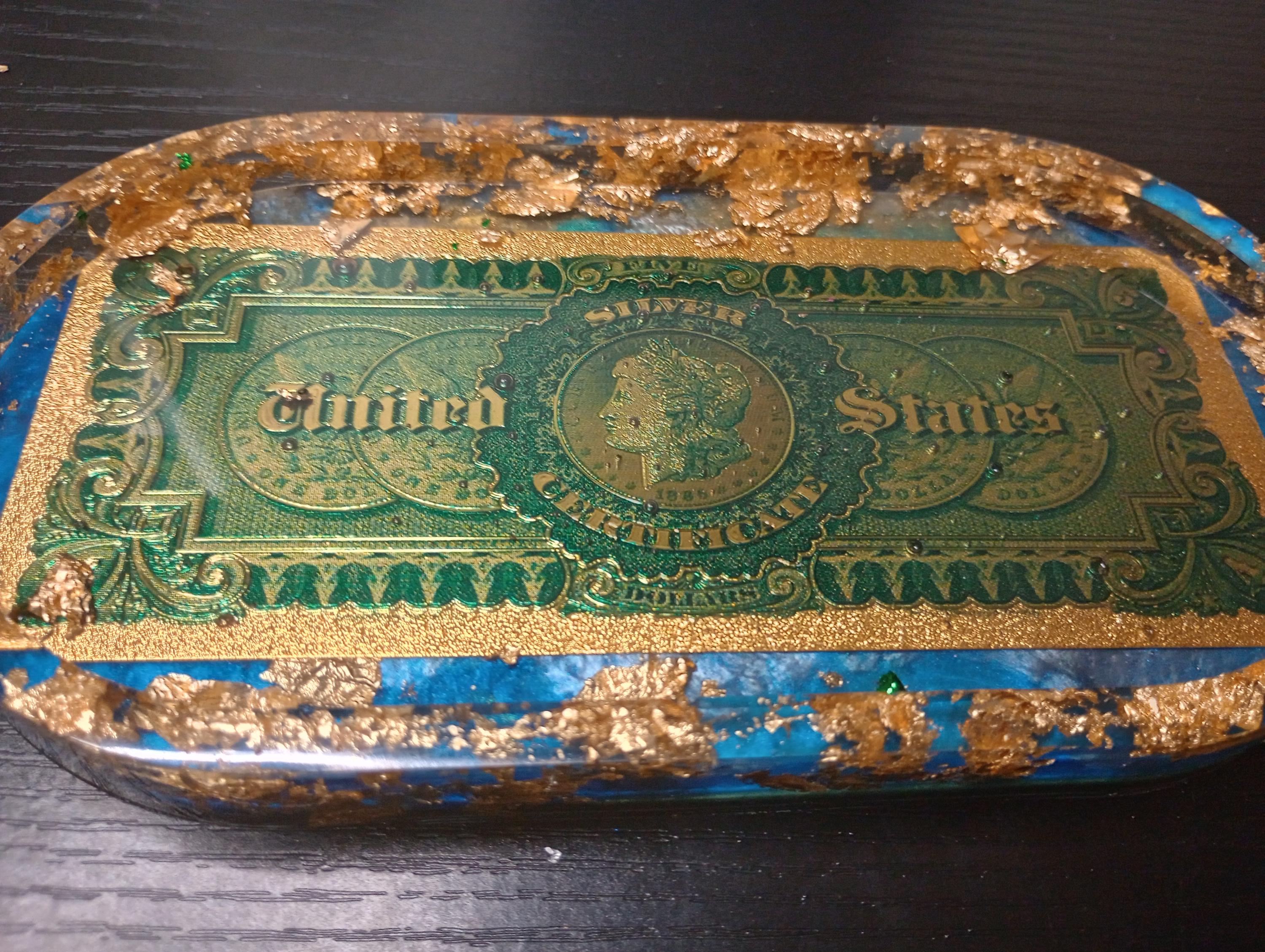 Gold Dollar Bill Trays, New to Coin Collecting Trays, Collectible ...