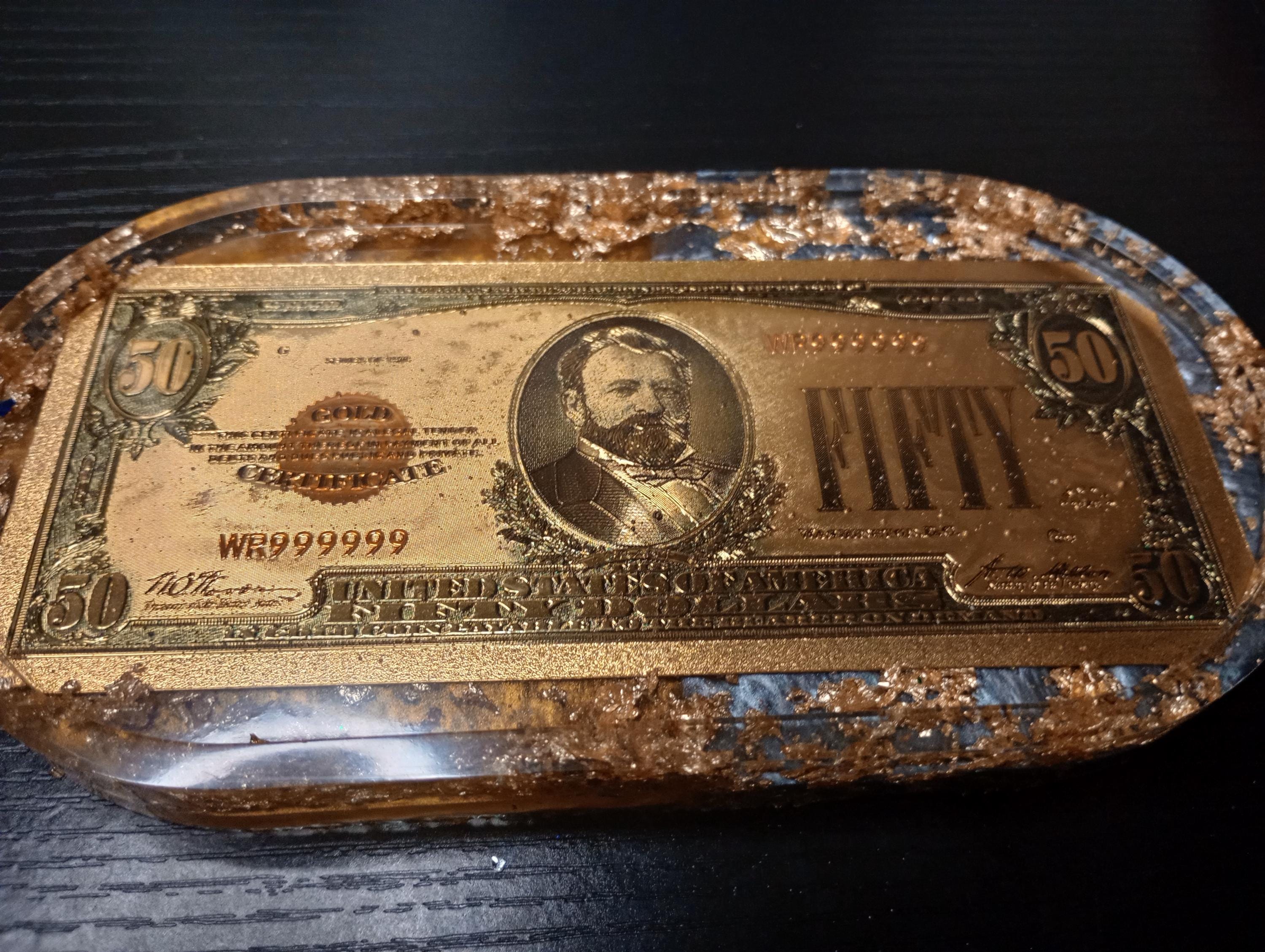 Gold Dollar Bill Trays, New to Coin Collecting Trays, Collectible ...