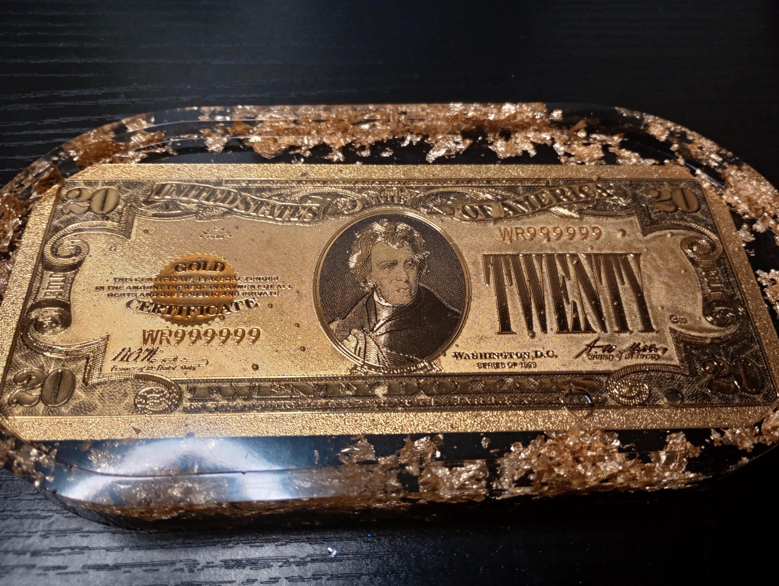 Gold Dollar Bill Trays, New to Coin Collecting Trays, Collectible ...
