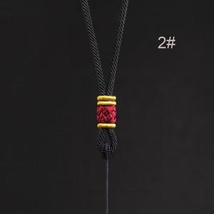 Handmade Braided Necklace Cord, Adjustable Rope Chain for Pendant ...