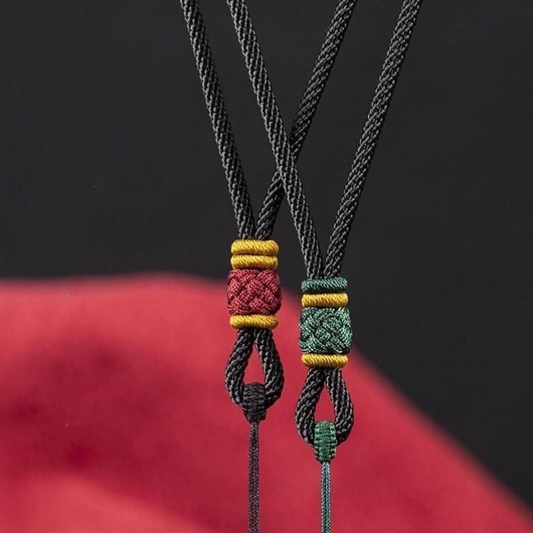 Handmade Braided Necklace Cord, Adjustable Rope Chain for Pendant ...