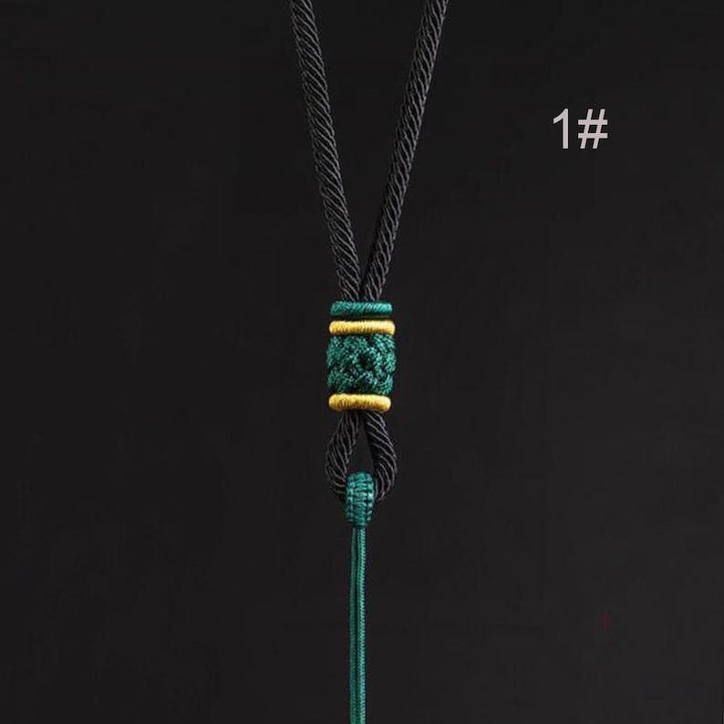 Handmade Braided Necklace Cord, Adjustable Rope Chain for Pendant ...