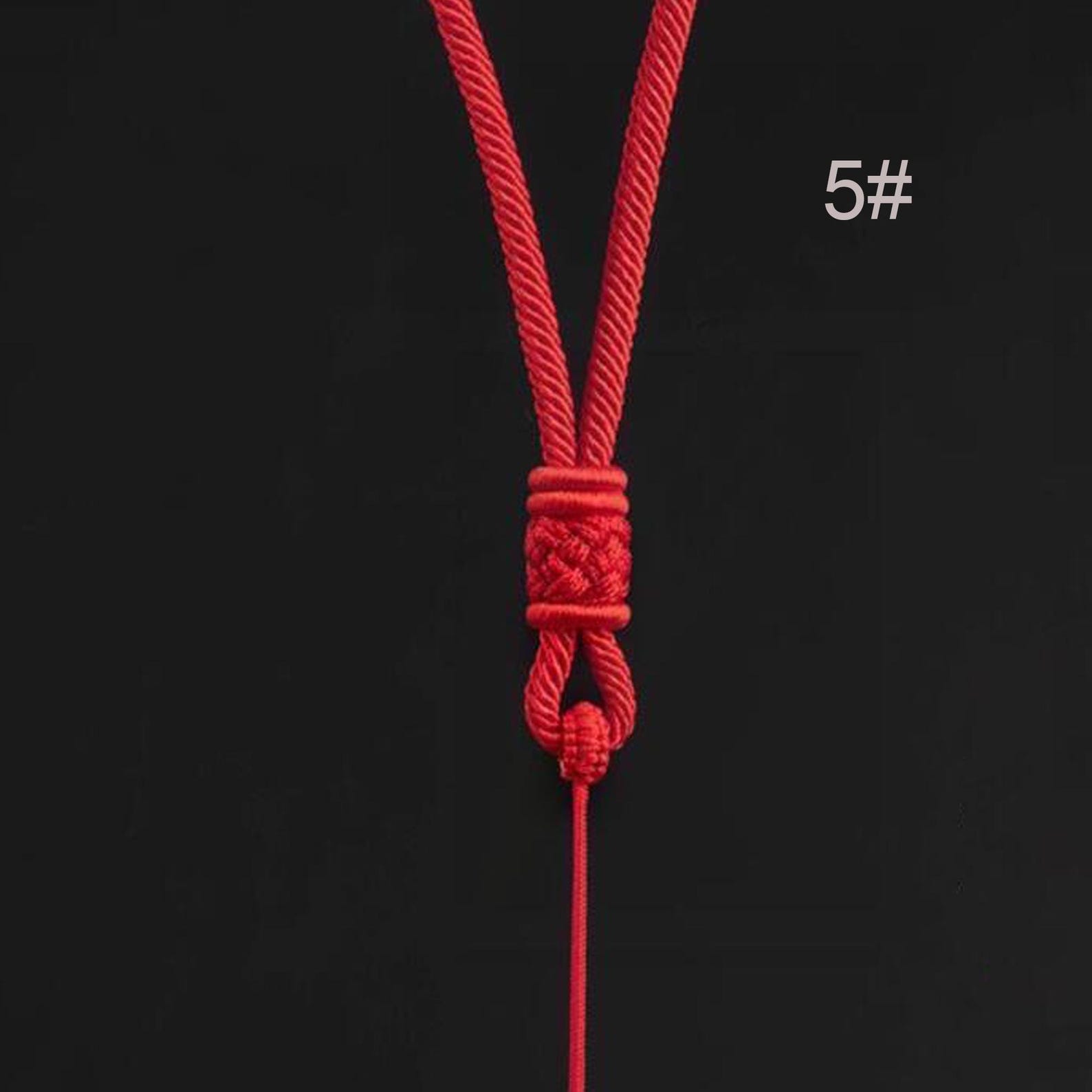 Handmade Braided Necklace Cord, Adjustable Rope Chain for Pendant ...