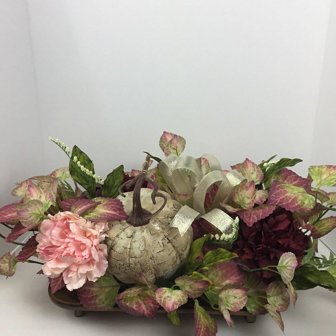 Fall Tabletop Arrangement, Thanksgiving Centerpiece - Etsy