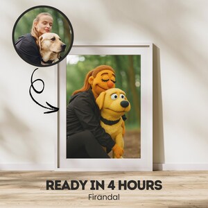 Custom Muppet Style Portrait | Photo to Puppet Art | Personalized ...