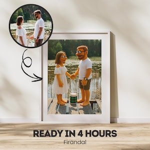 Custom Muppet Style Portrait | Photo to Puppet Art | Personalized ...