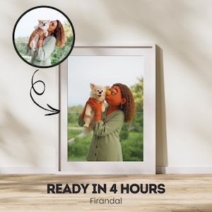 Custom Muppet Style Portrait | Photo to Puppet Art | Personalized ...