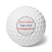 Custom Golf Balls (6 Pack) - Etsy