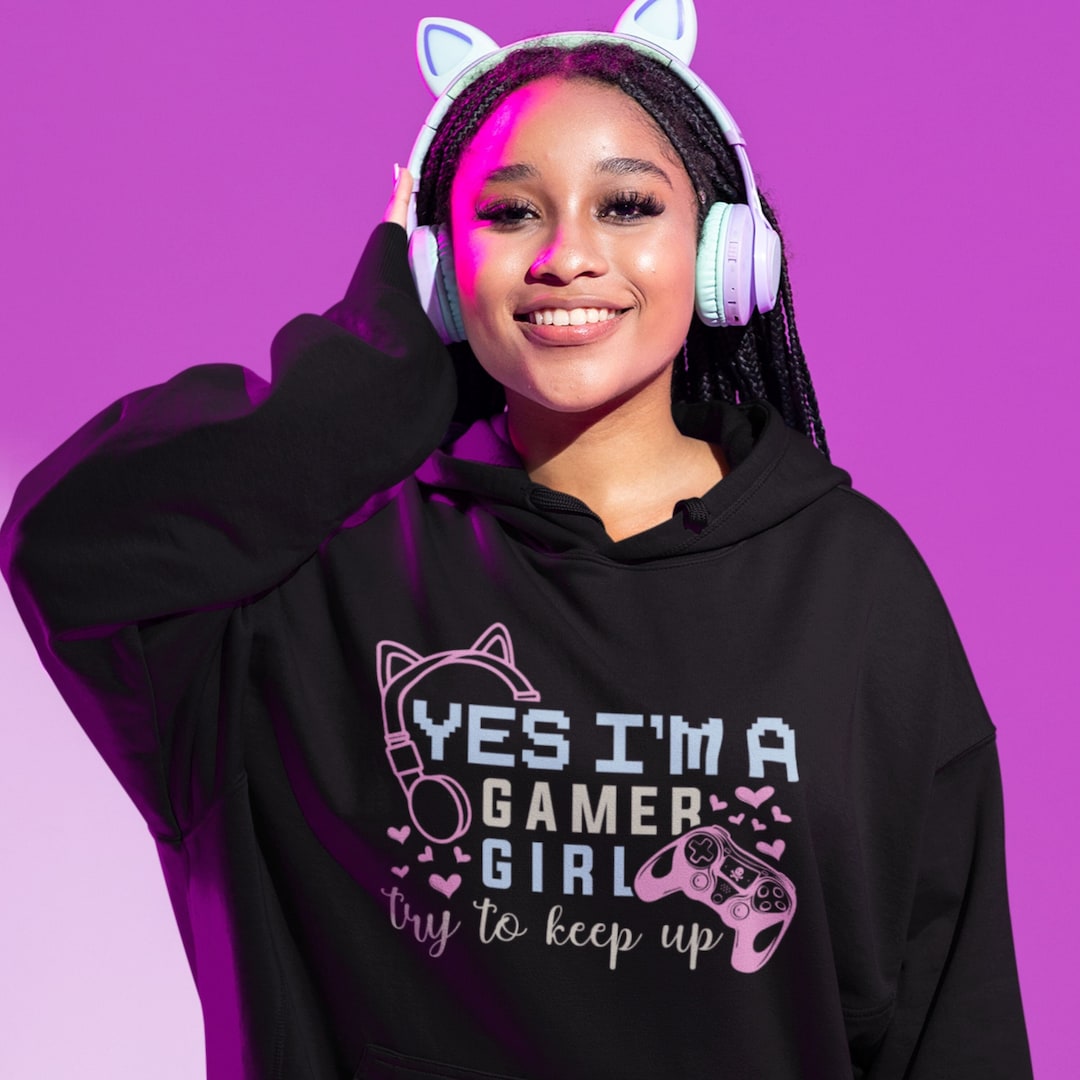 Gamer Girl Hoodie: PC & Console Gaming - Unisex Fit - Etsy