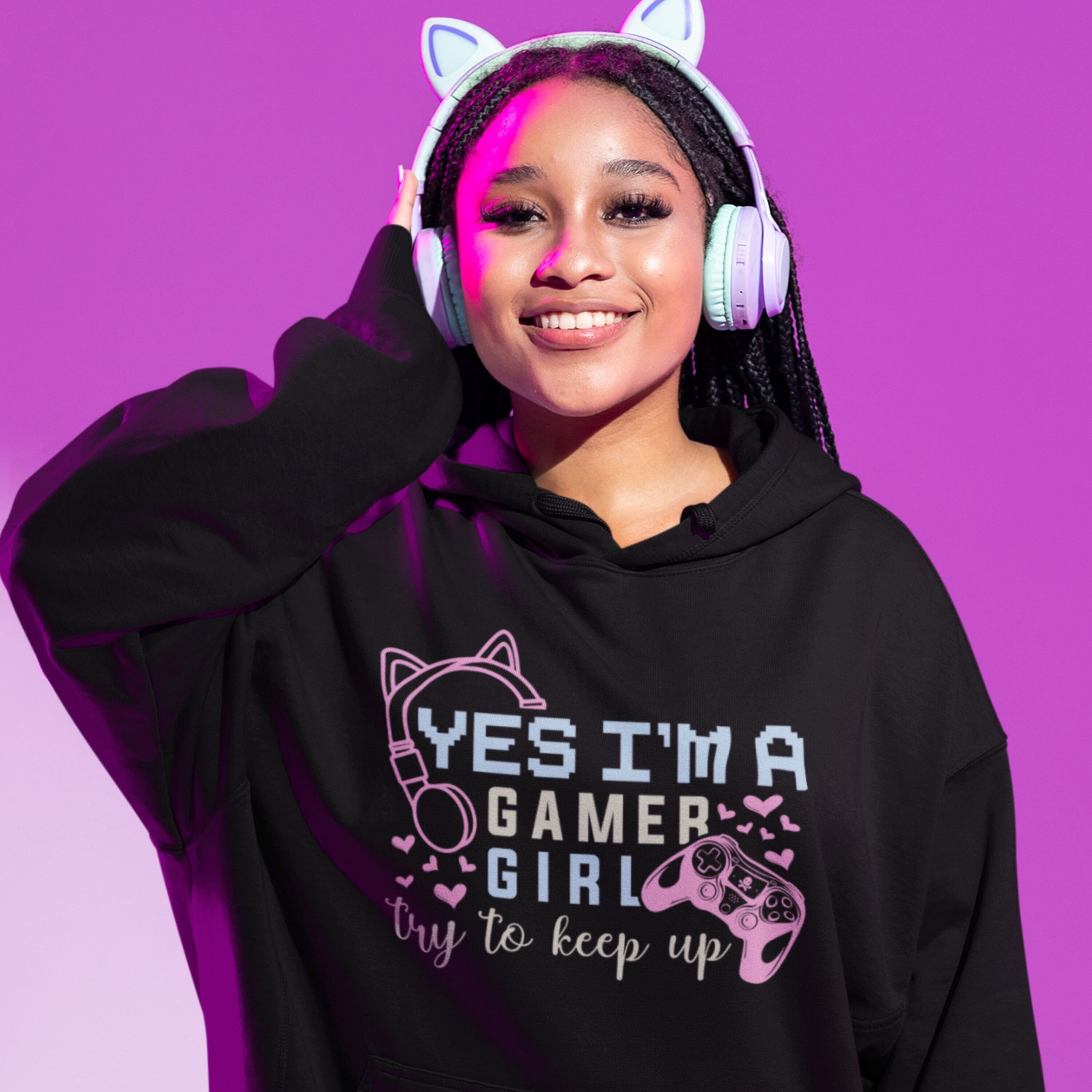 Gamer Girl Hoodie: PC & Console Gaming - Unisex Fit - Etsy