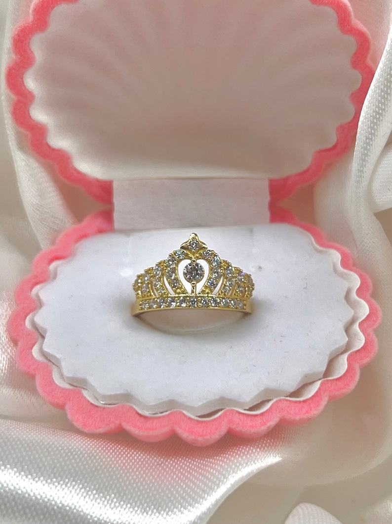 Quinceañera 10k Ring - Etsy