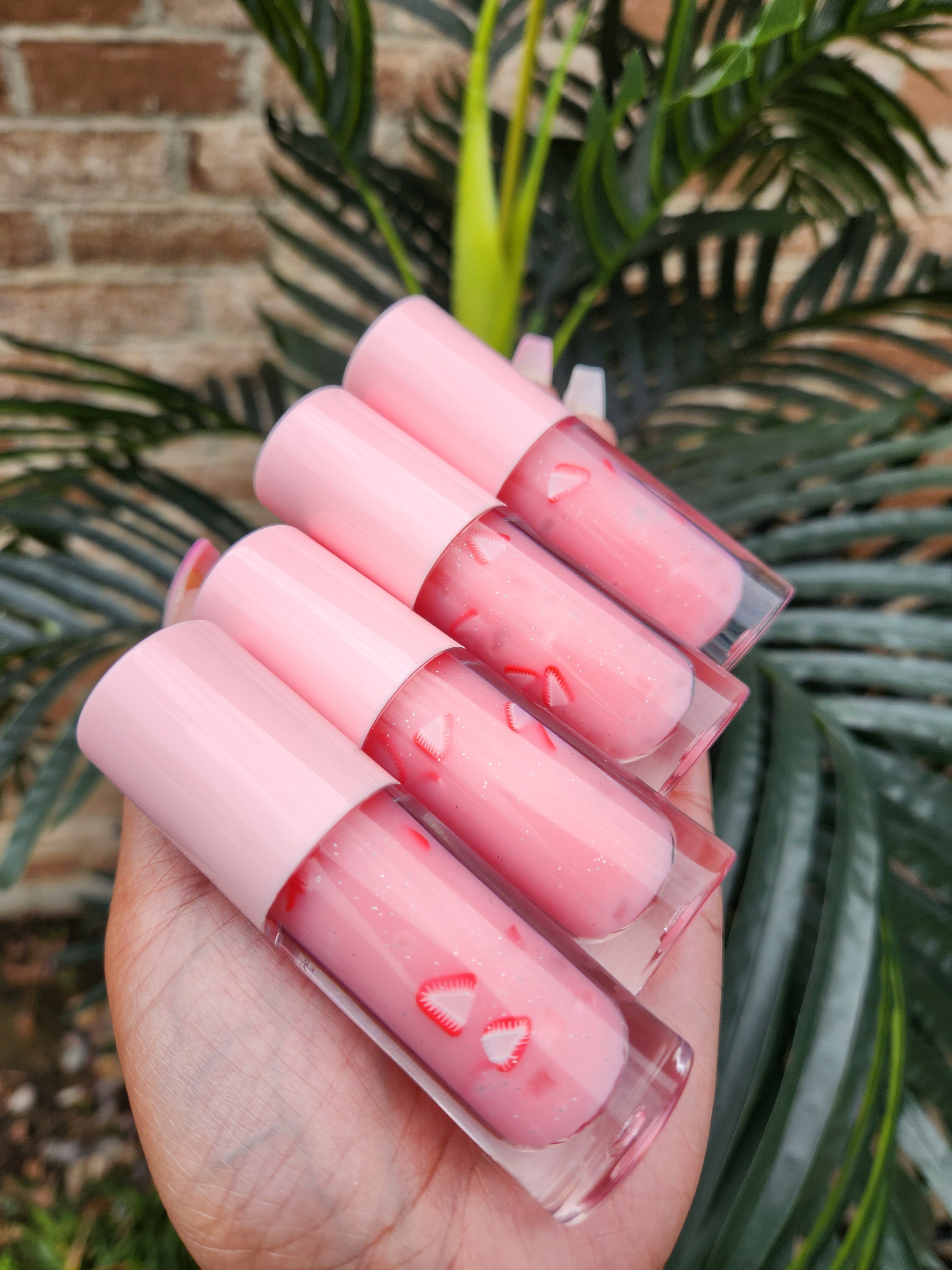 Pink Drink Lipgloss, Hydrating Lip Gloss Tubes, Flavored Lip Balm, Cute ...