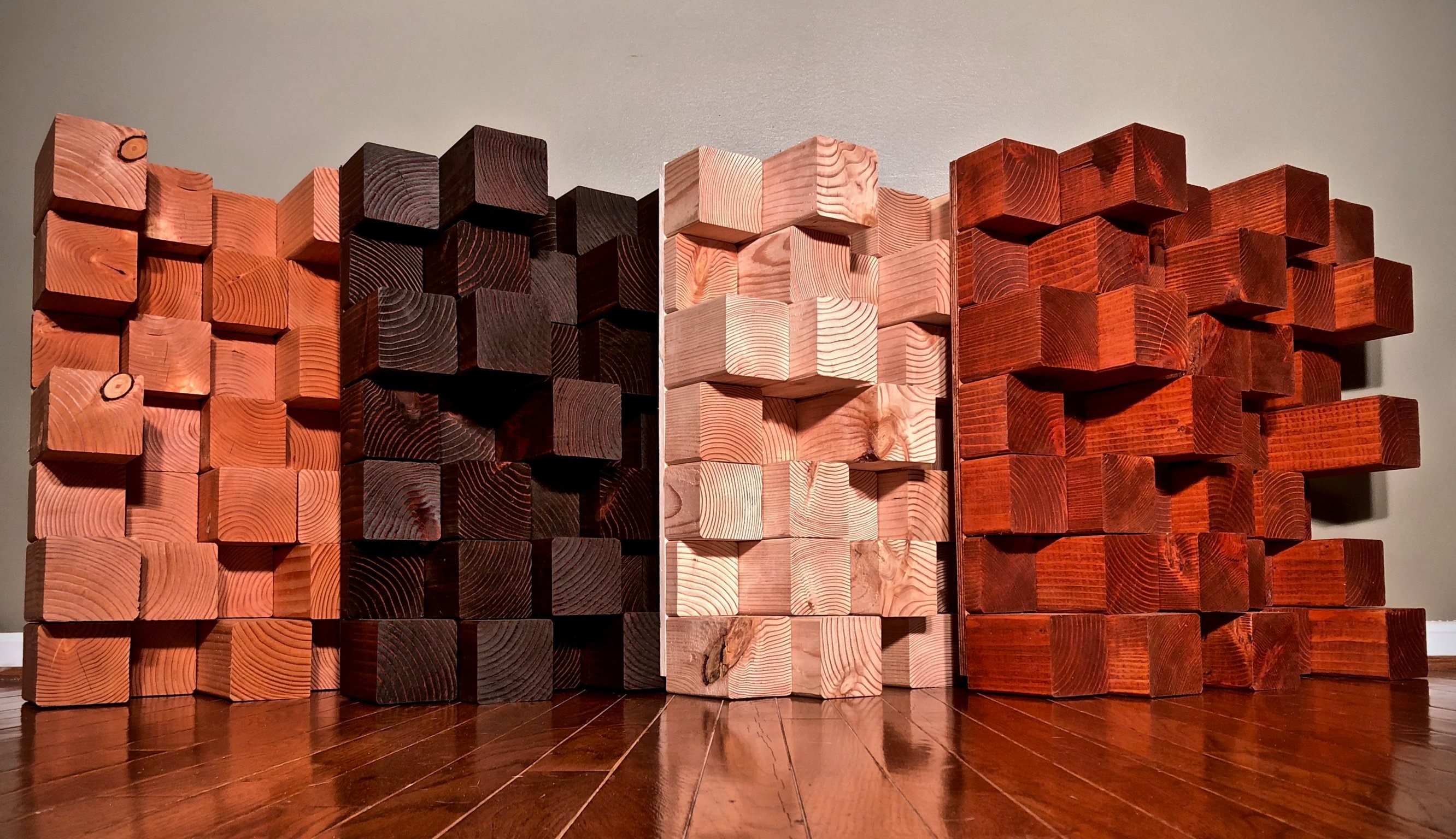 Goliath Skyline Diffuser: Red Cedar - Red Mahogany Finish - (2ftx2ft ...