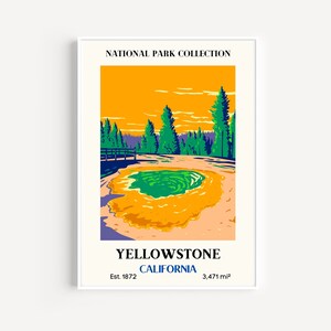 Nature Lover Wall Art Prints, National Park Poster, Set of 9 Prints ...