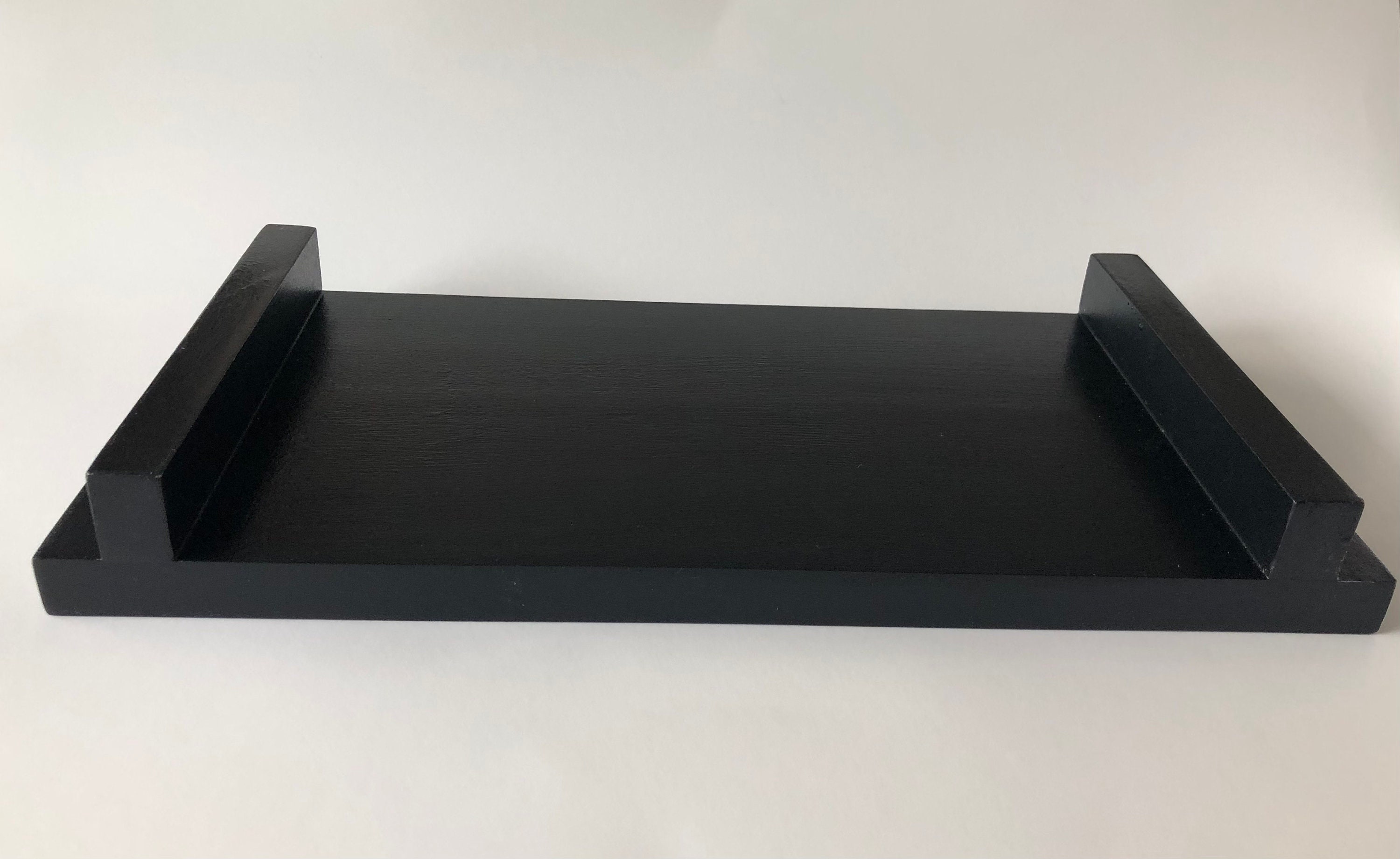 Coffee Station Stand | Modern Style Decorative Riser | Handmade Black ...