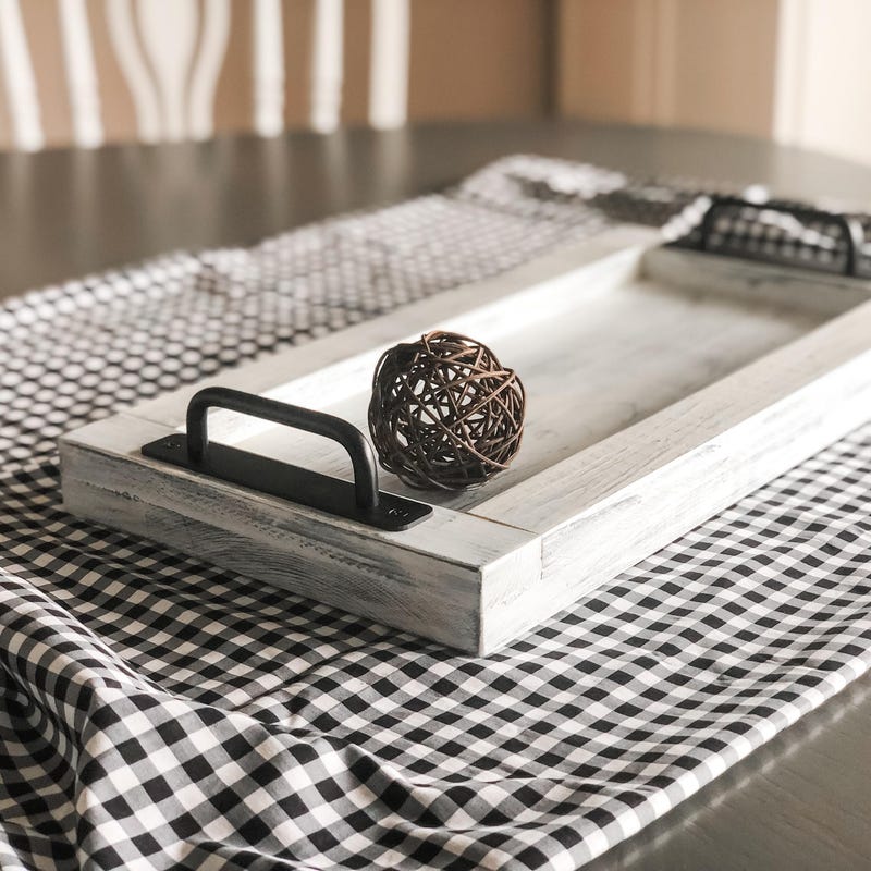 Distressed Wood Tray - Etsy