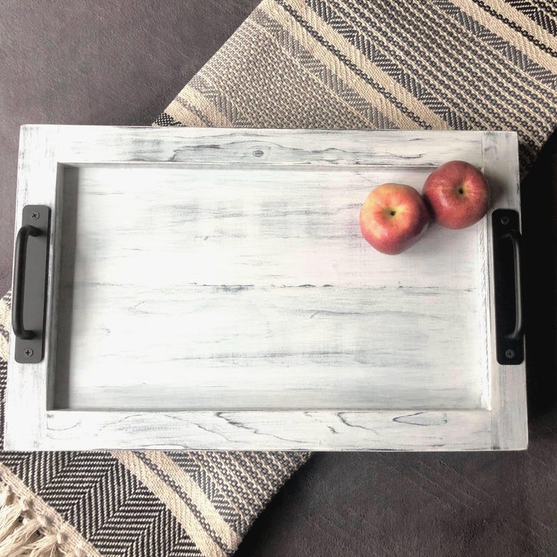 Distressed Wood Tray - Etsy