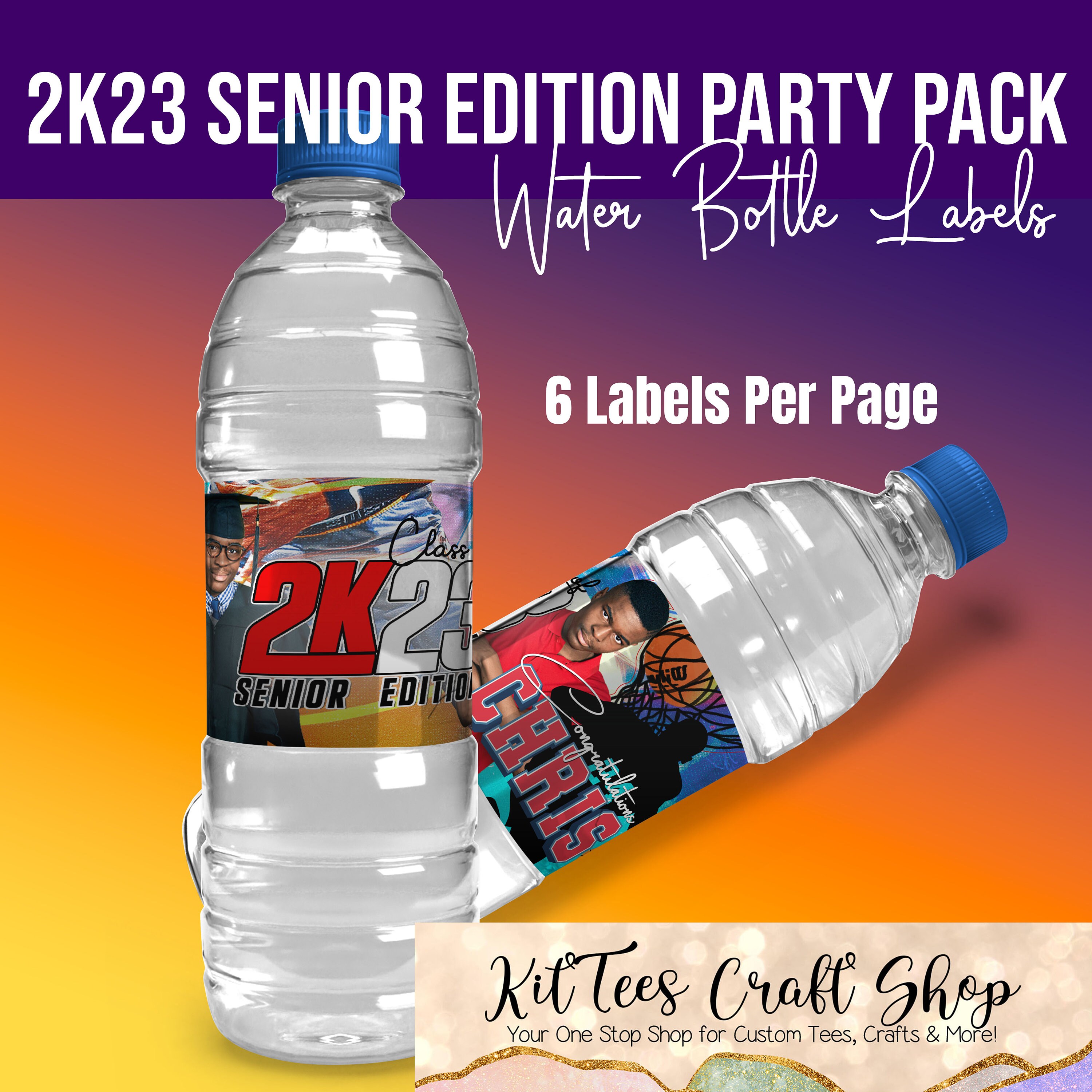 Class of 2k24 Senior Edition, DIGITAL Party Package, We Edit You Print ...