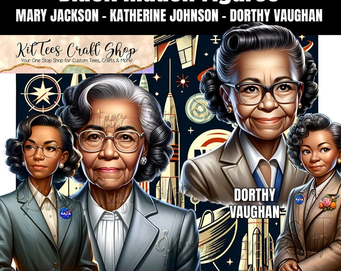 Black Historical Figures, Clipart, Includes 15+ Famous Black Historical ...