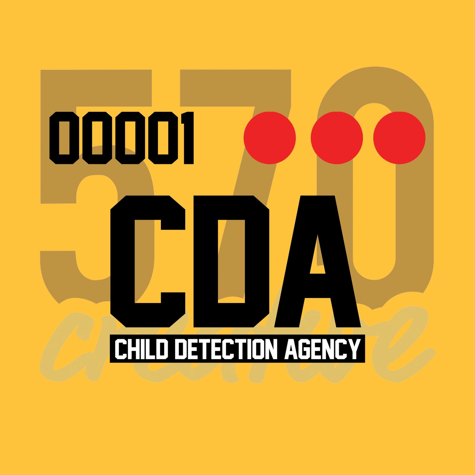 Monsters Inc - Child Detection Agency (CDA) 2319 Png Svg Canva Editable ...
