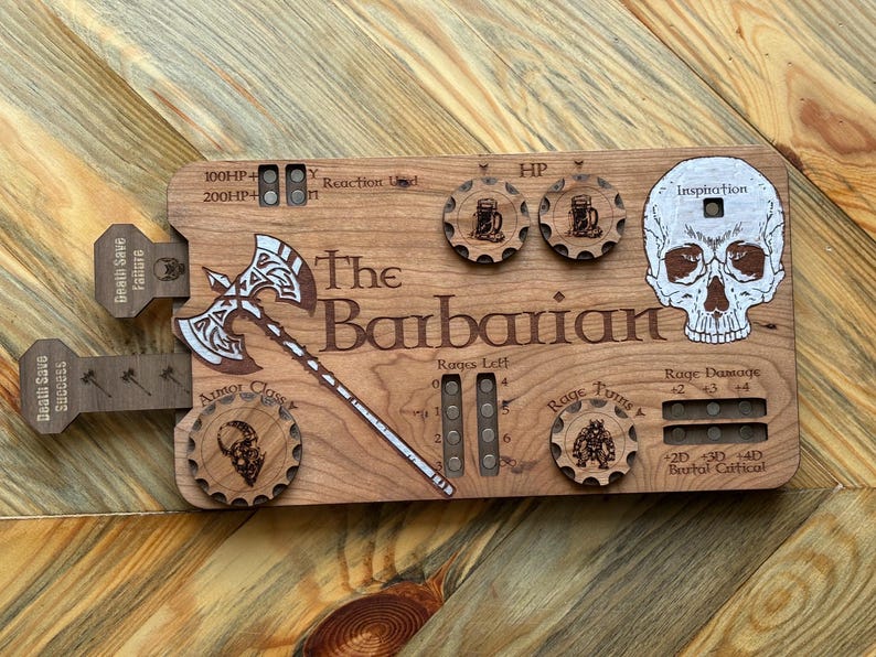 Dnd Character Trackers | Dungeons and Dragons | Personalizable - Etsy