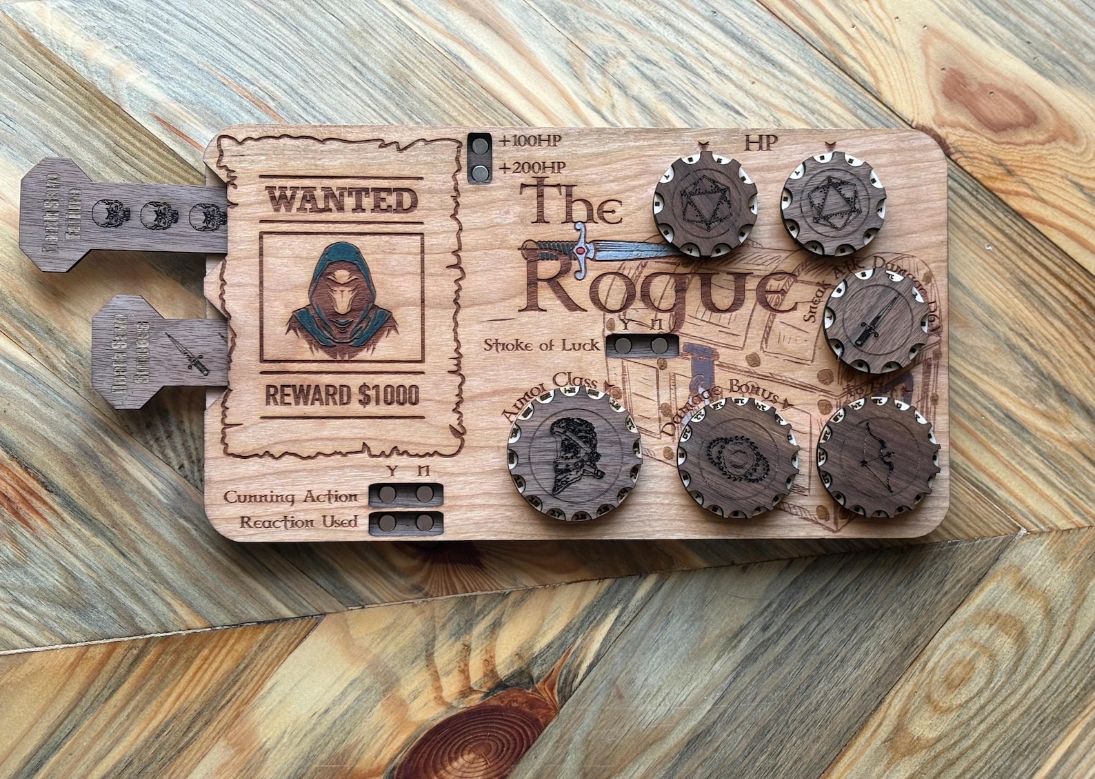 Dnd Character Trackers | Dungeons and Dragons | Personalizable - Etsy