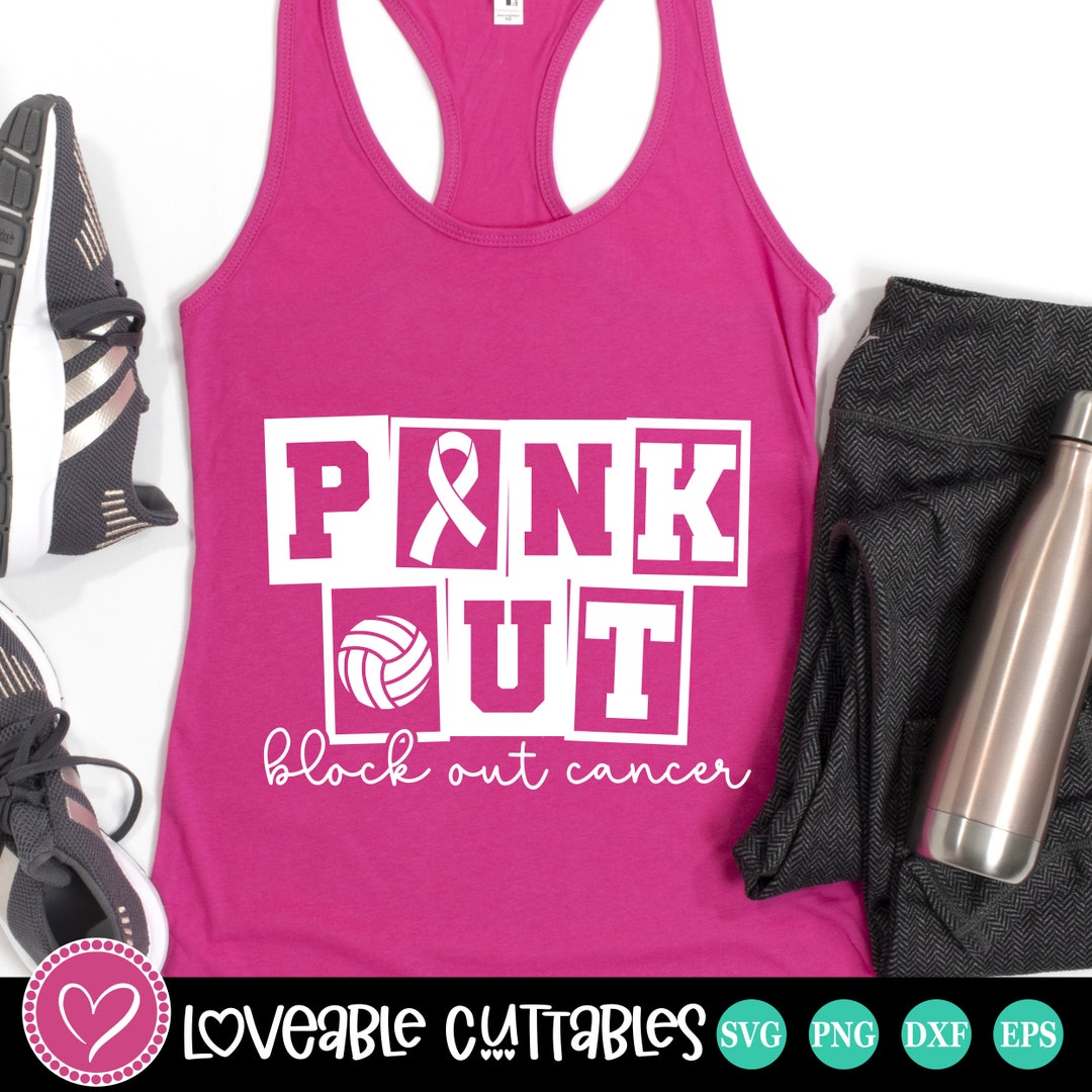 Pink Out SVG, Pink Out PNG, Breast Cancer SVG, Svg Files for Cricut and ...