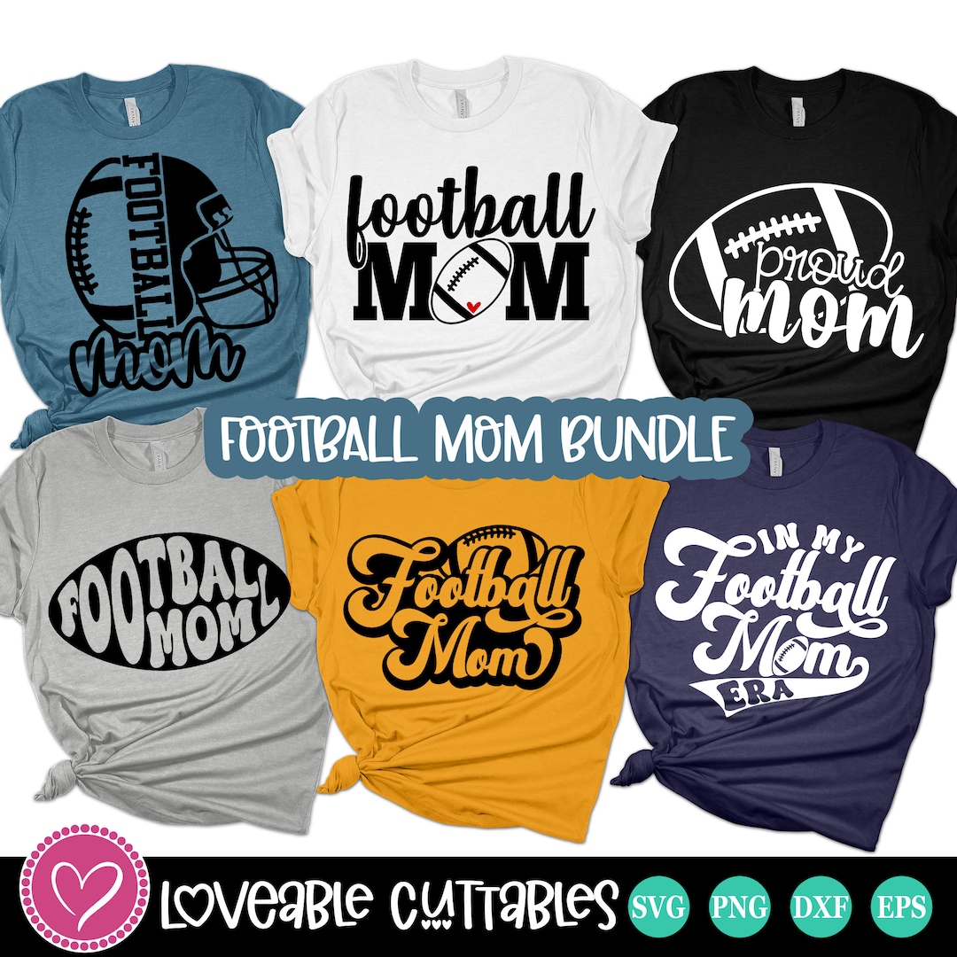Football Mom SVG Bundle, Football SVG, Svg Files for Cricut and ...