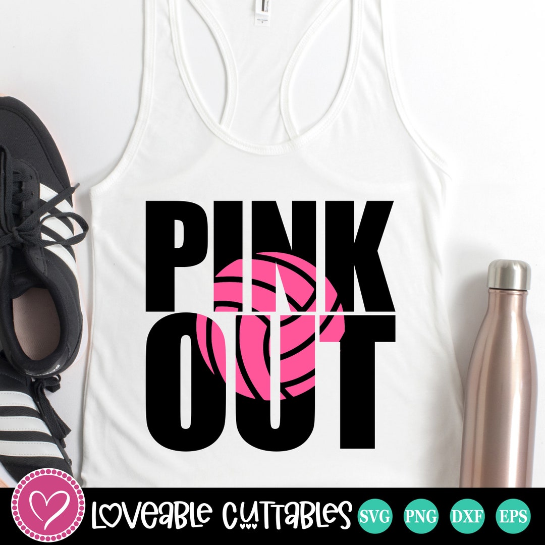 Pink Out SVG, Pink Out PNG, Breast Cancer SVG, Svg Files for Cricut and ...
