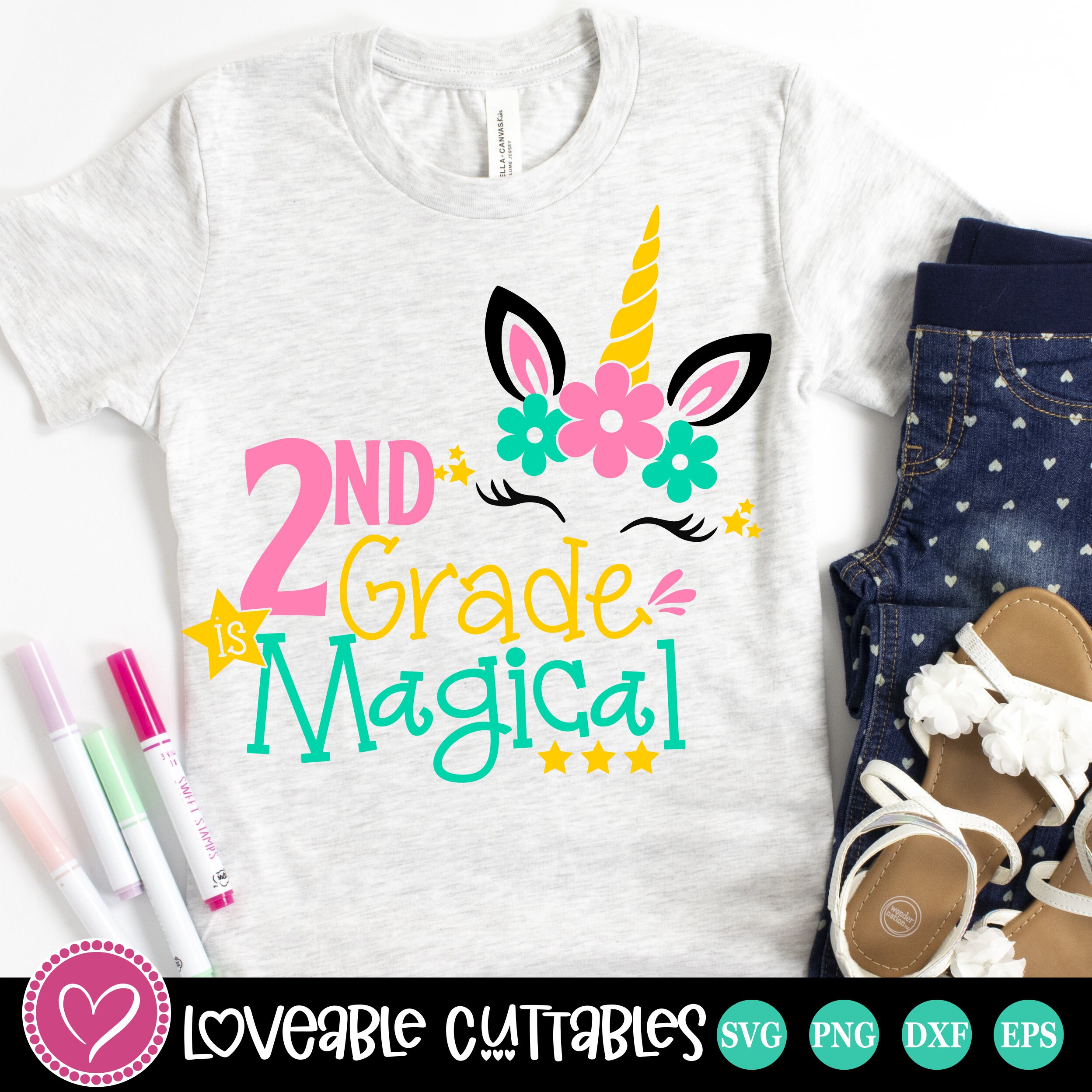 2nd Grade SVG, Back to School SVG, First Day of School SVG, Svg Files ...